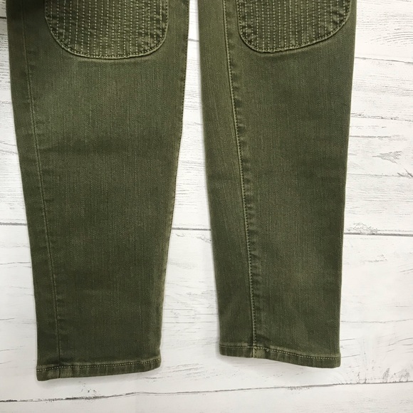 J Brand | Jeans | J Brand Roz Vin Mantis Green Moto Skinny Jeans | Poshmark